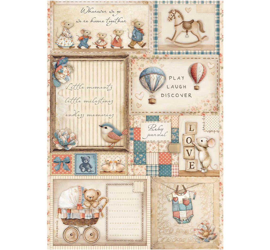 Soie de paille à motifs « Baby - Cards » | Loisirs créatifs VBS Service ...